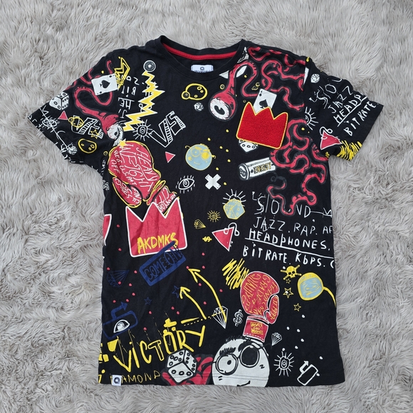 Akademiks | Shirts | Akademiks Black And Red Graphic Kids Tshirt | Poshmark